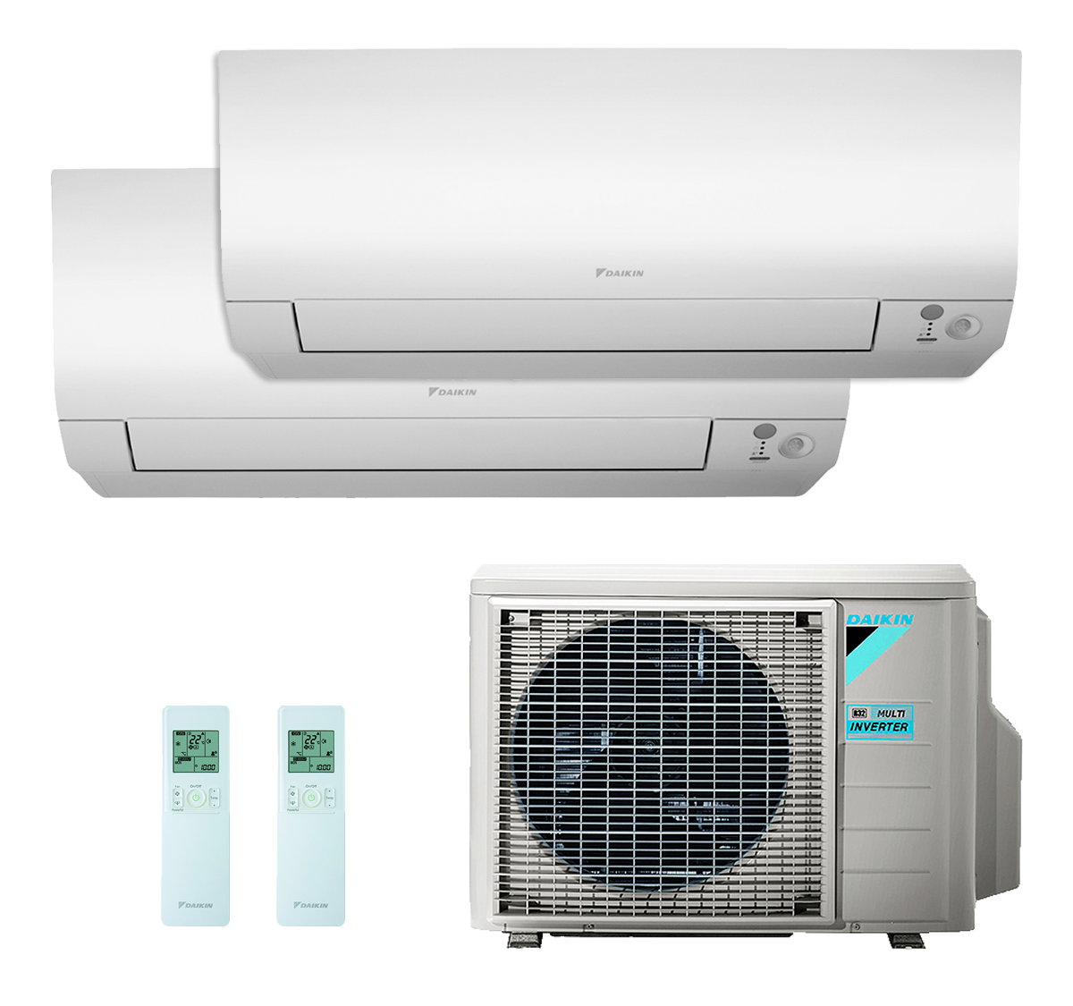 Daikin multisplit 2x1 2MXF40A + (2ud) CTXF25C | HidalGas
